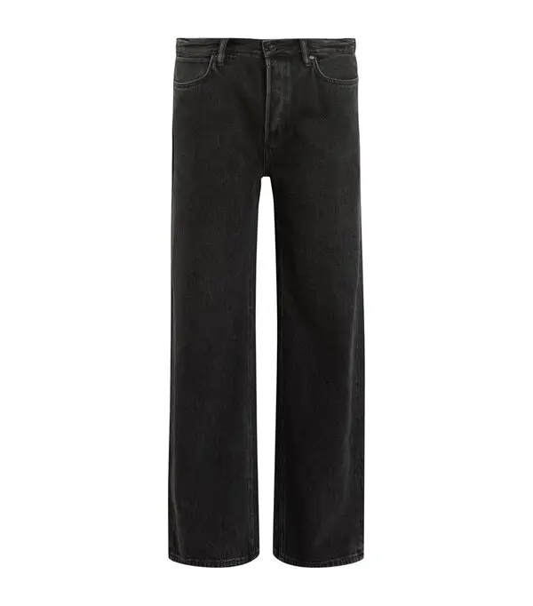 ALLSAINTS Lenny Jeans Flared Silhouette - Black