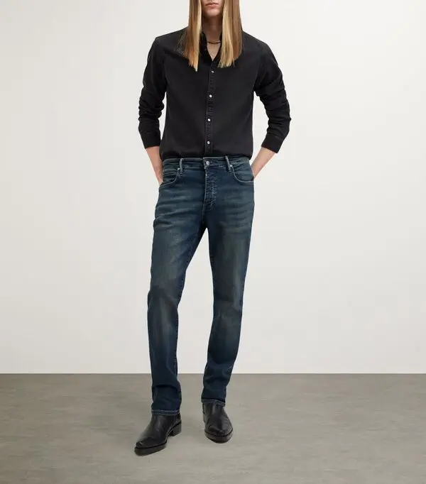 ALLSAINTS Sid Slim Jeans - Blue