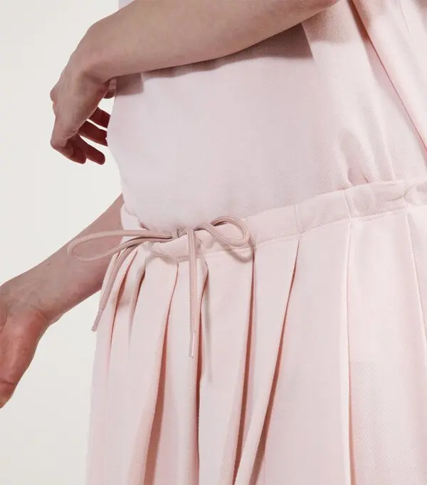 Prada Cotton Pleated Mini Skirt