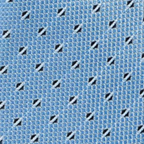 Emporio Armani Silk Jacquard Neck Tie - Blue