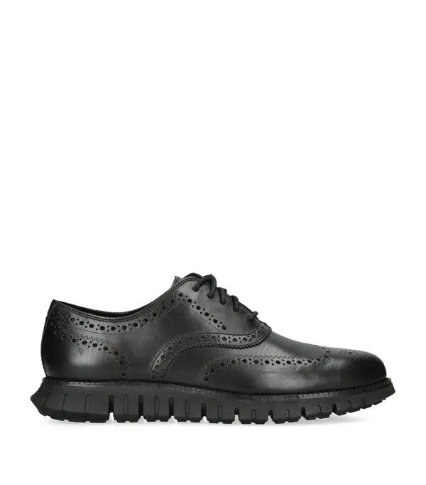 Cole Haan Zerøgrand Wingtip Oxford Shoes - Black