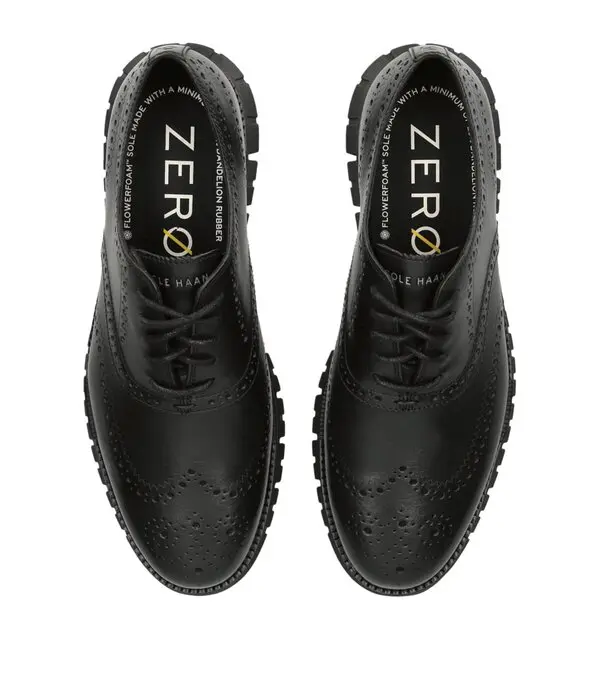 Cole Haan Zerøgrand Wingtip Oxford Shoes - Black