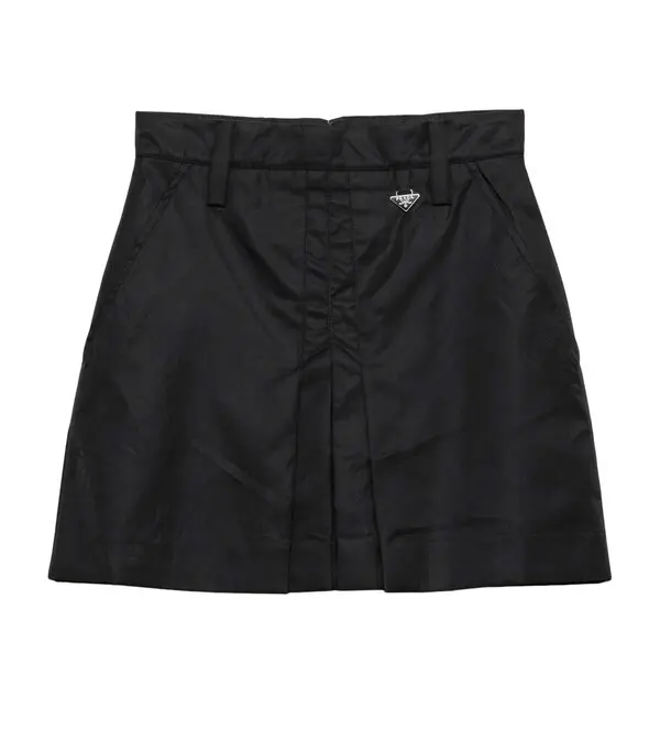 Prada Re-nylon Mini Skirt - Black