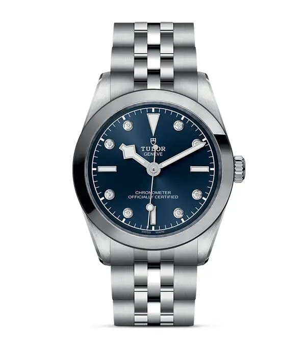 TUDOR Black Bay One Stainless Steel And Diamond Watch - Blue