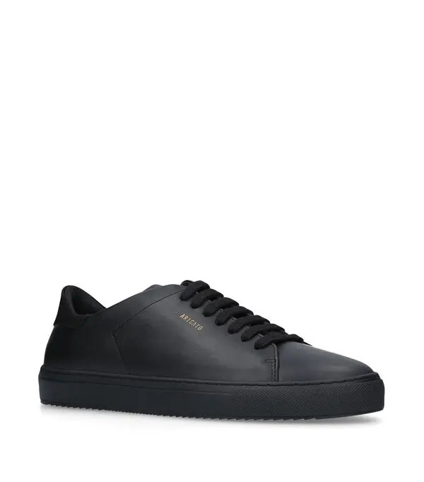 Axel Arigato Clean 90 Leather Sneakers - Black