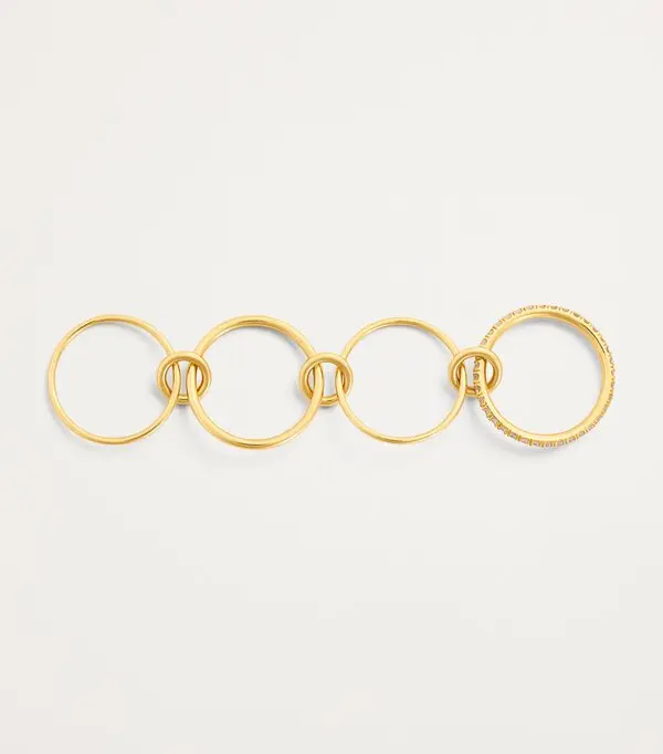 SPINELLI KILCOLLIN Yellow And Diamond Pisces Ring