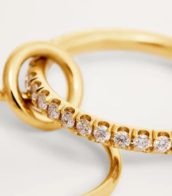 SPINELLI KILCOLLIN Yellow And Diamond Pisces Ring