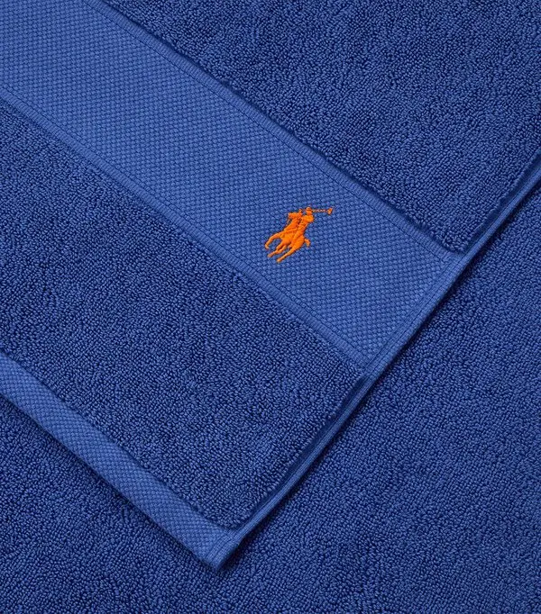 Ralph Lauren Polo Player Bath Sheet - Blue