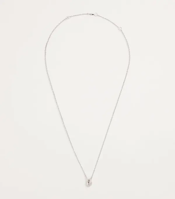 ENGELBERT Pavé Diamond Gold Legacy Knot Necklace