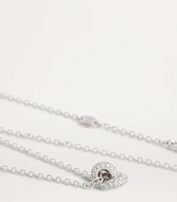 ENGELBERT Pavé Diamond Gold Legacy Knot Necklace