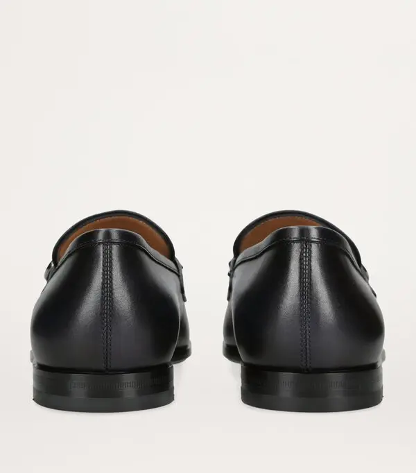 FERRAGAMO Leather Florio Loafers