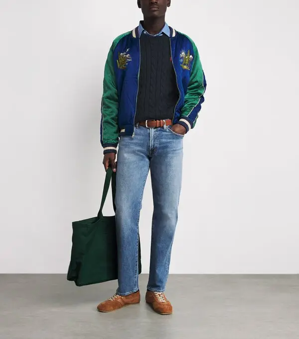 Polo Ralph Lauren Cotton Cable-knit Sweater - Navy