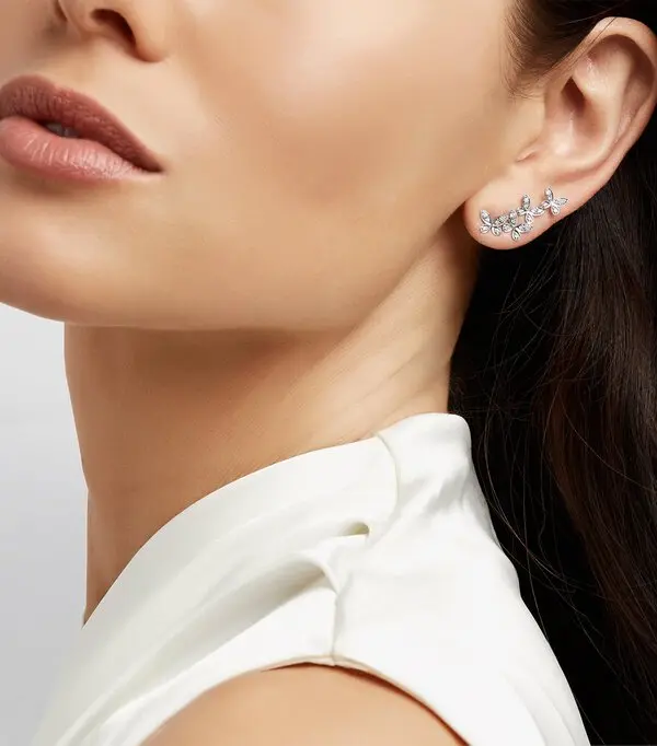 Graff Small Diamond Butterfly Earrings