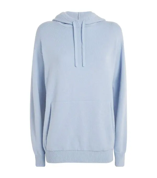 Harrods Cashmere Hoodie - Blue