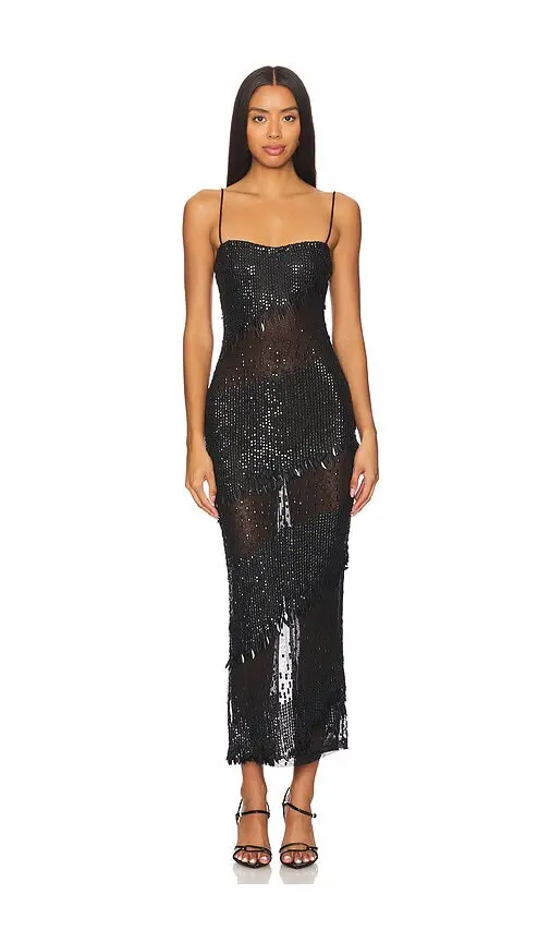 Retrofete Carmine Dress - Black