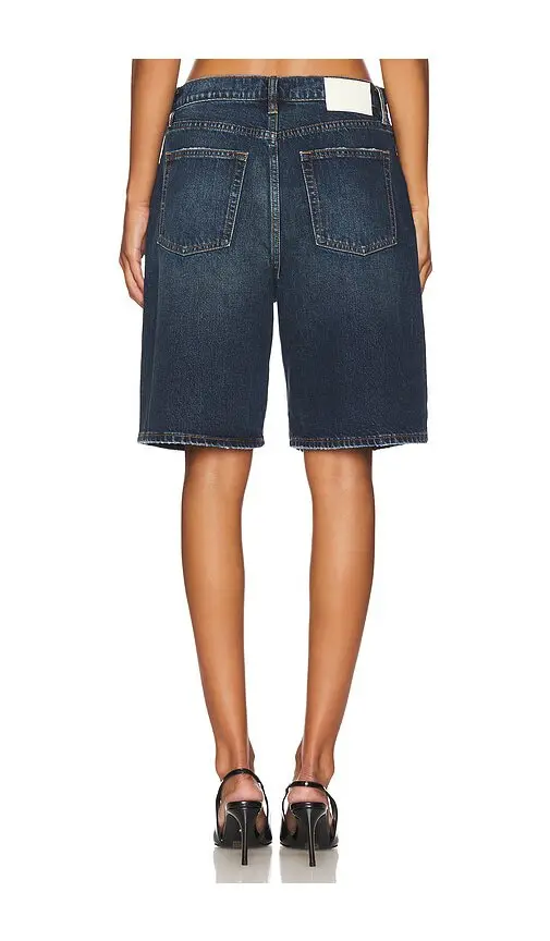 GRLFRND Rene Low Rise Baggy Denim Shorts