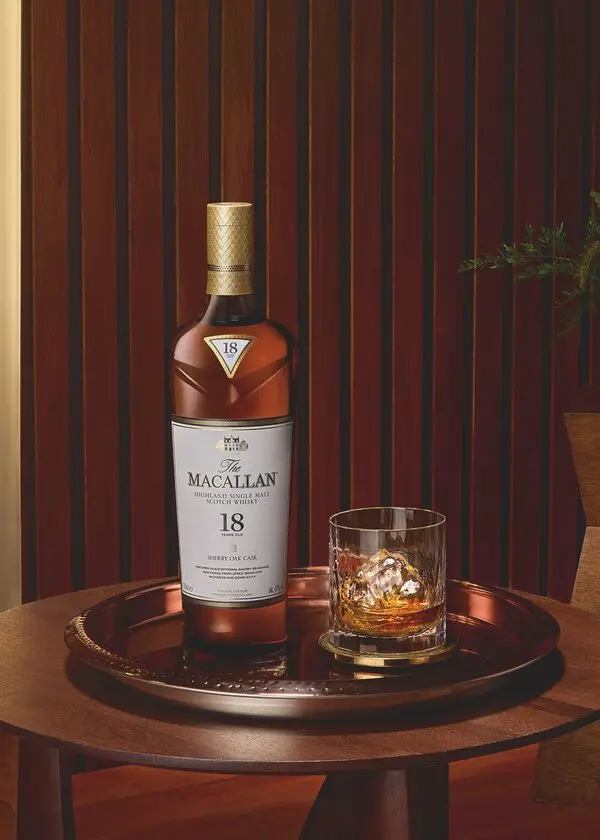 THE MACALLAN Year Old Sherry Oak Scotch Whisky 2023, Whisky, Lace
