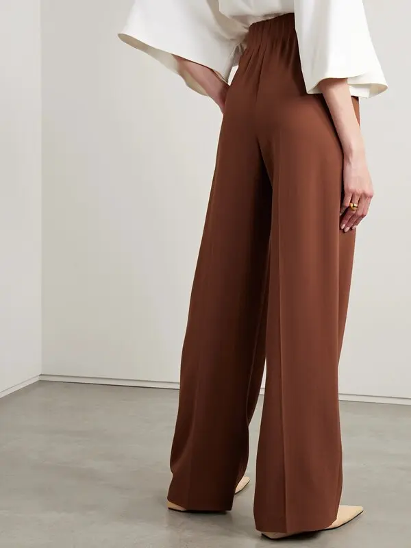 FFORME Maud Crepe Wide-leg Trousers