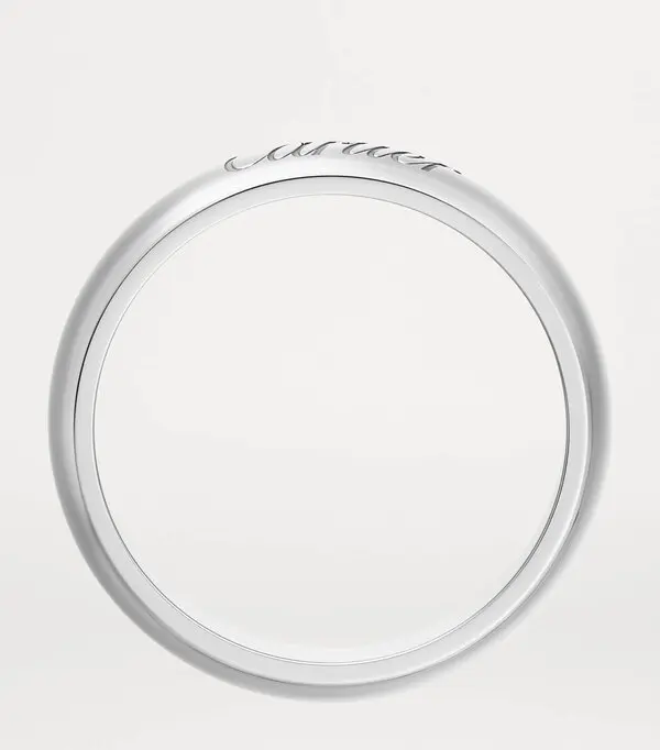 Cartier Platinum Wedding Ring