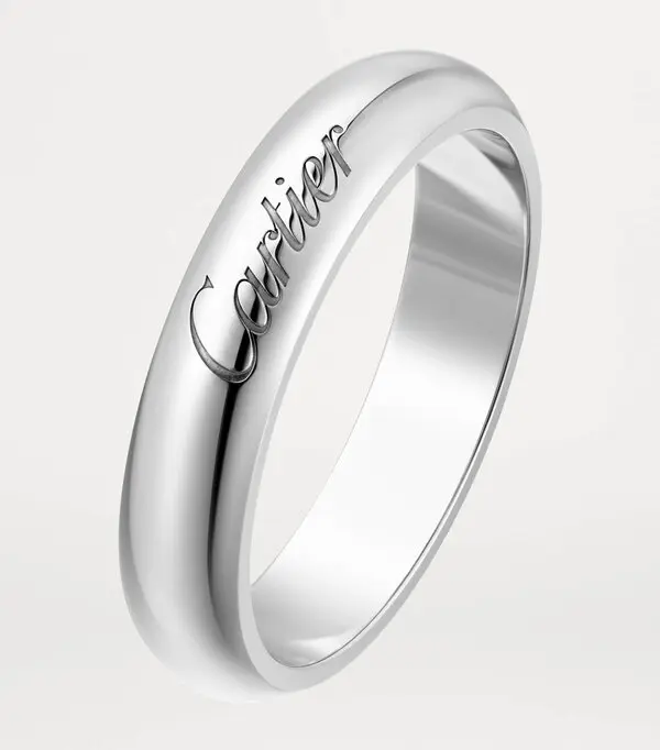 Cartier Platinum Wedding Ring