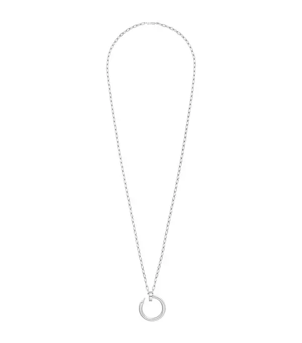 Cartier Juste Un Clou Necklace In 18k Gold - White
