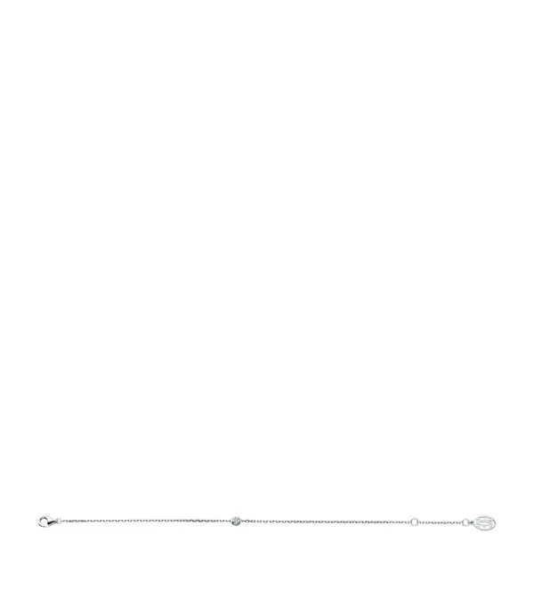 Cartier White Gold And Diamond Bracelet - Silver