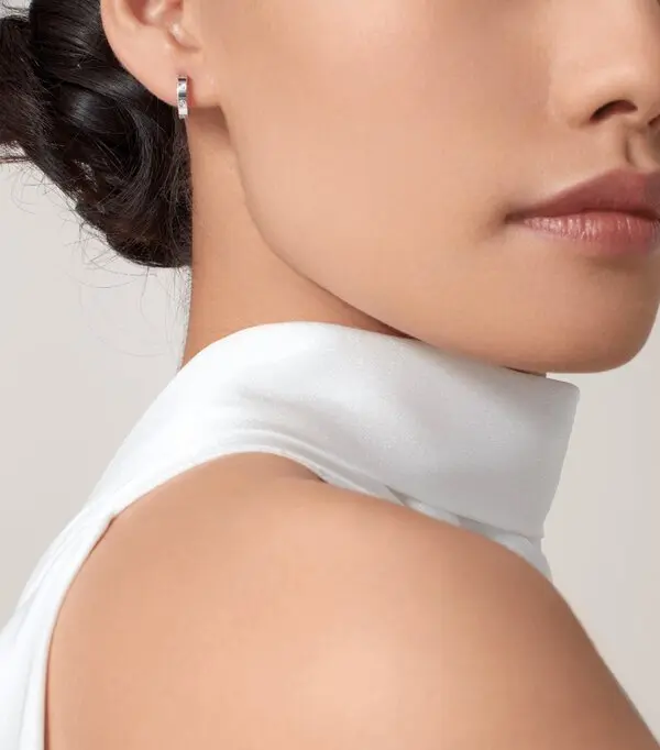 Cartier 18 Karat Gold Love Hoop Earrings