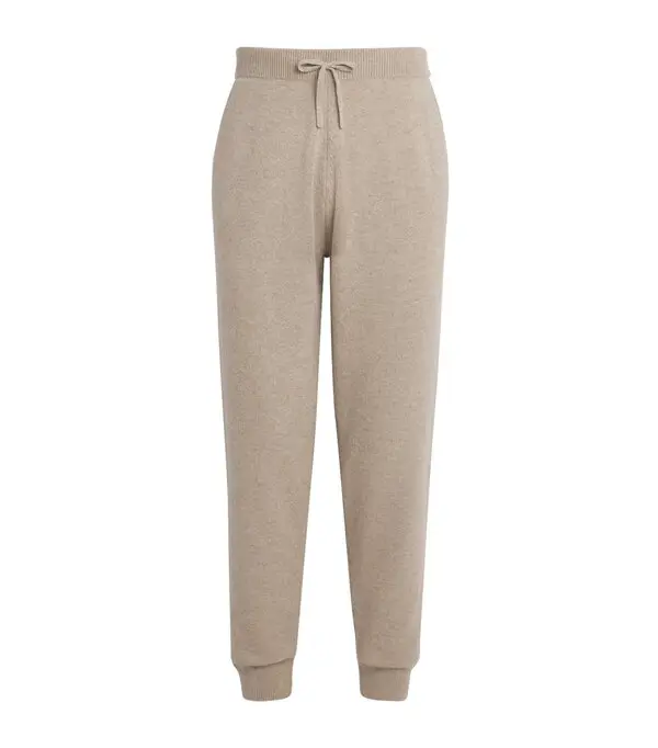 Harrods Cashmere Sweatpants - Beige
