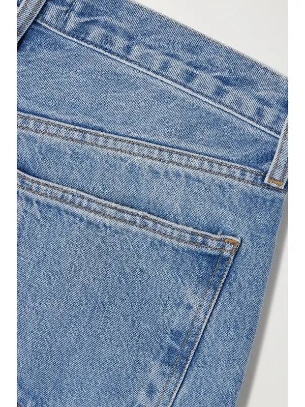 AGOLDE Low Slung Puddle Jeans - Blue