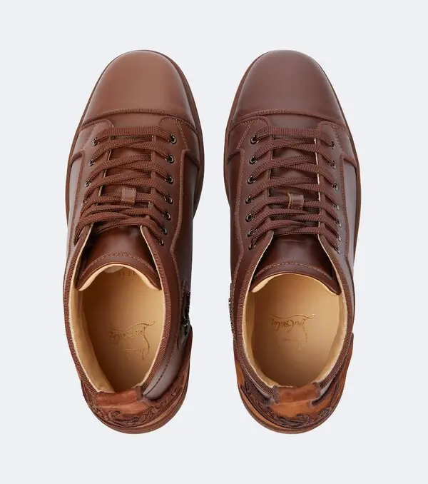 CHRISTIAN LOUBOUTIN Fun Louis High-top Sneakers