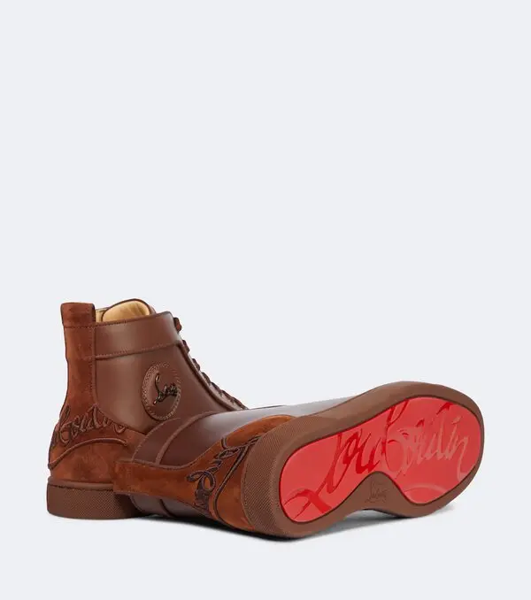 CHRISTIAN LOUBOUTIN Fun Louis High-top Sneakers