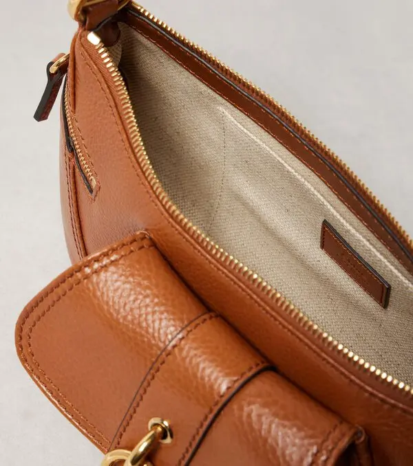 Chloé Small Leather Shoulder Bag - Brown
