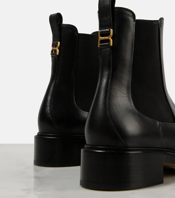 Chloé Marcie Leather Chelsea Boots