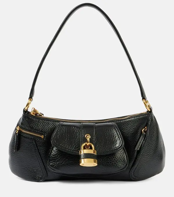 Chloé The 99 Leather Shoulder Bag - Black