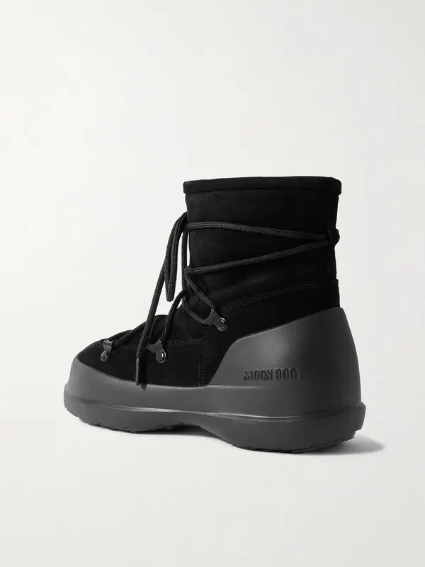 Moon Boot Suede Lace-up Boots