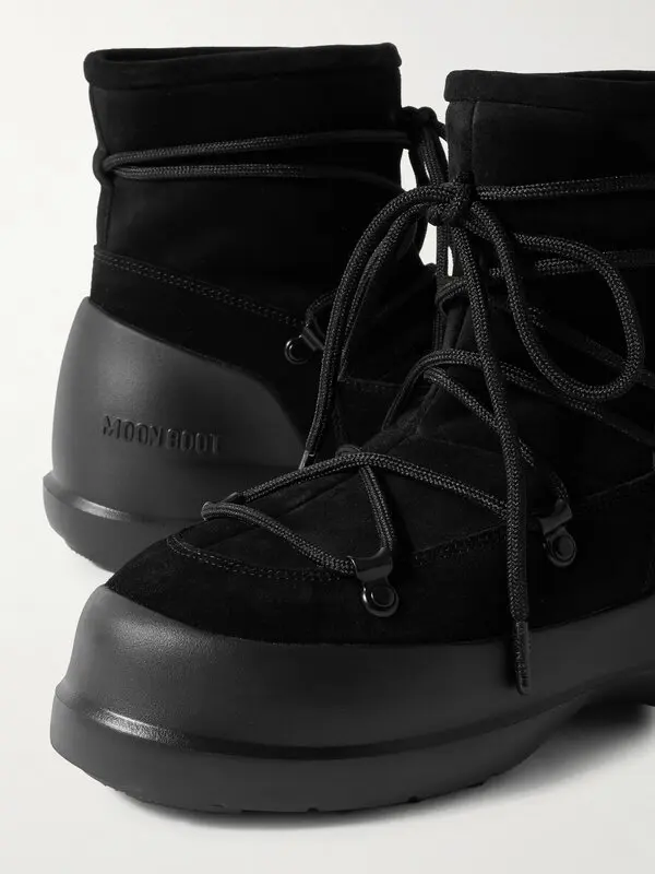 Moon Boot Suede Lace-up Boots