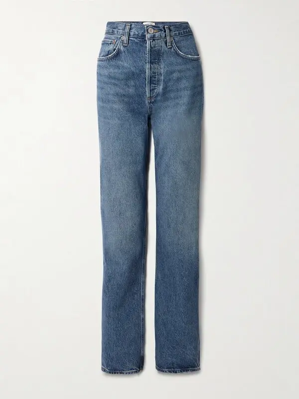 AGOLDE Kelly High-rise Straight-leg Jeans
