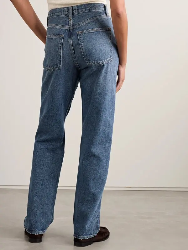 AGOLDE Kelly High-rise Straight-leg Jeans
