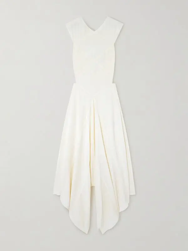JOSEPH Danube Layered Silk Dress