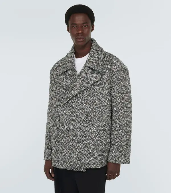 Valentino Garavani Embellished Boucle Wool-blend Jacket