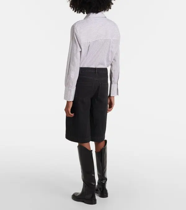 Vince Denim Bermuda Shorts