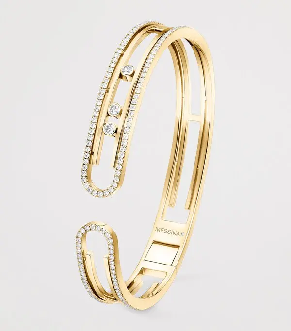 Messika Move 10th Anniversary Diamond Bangle