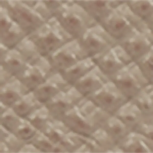 Smythson Leather Panama Keyring - Beige