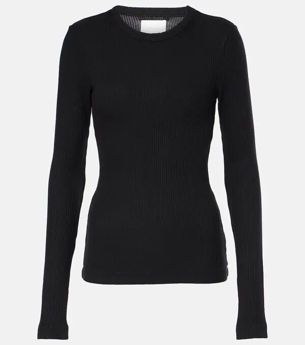 Citizens Of Humanity Bina Ribbed-knit Jersey Top