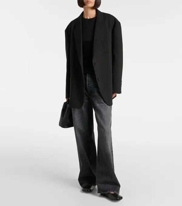 Citizens Of Humanity Bina Ribbed-knit Jersey Top