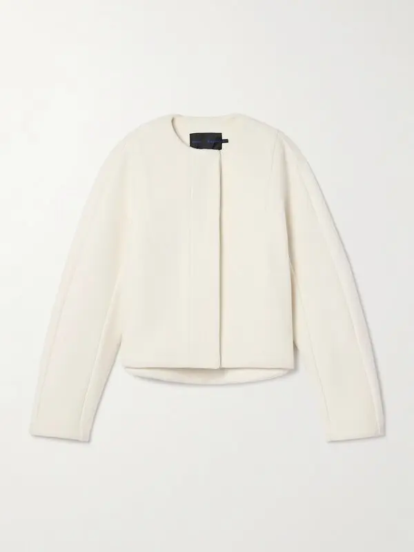 Proenza Schouler Mona Wool-blend Jacket - White
