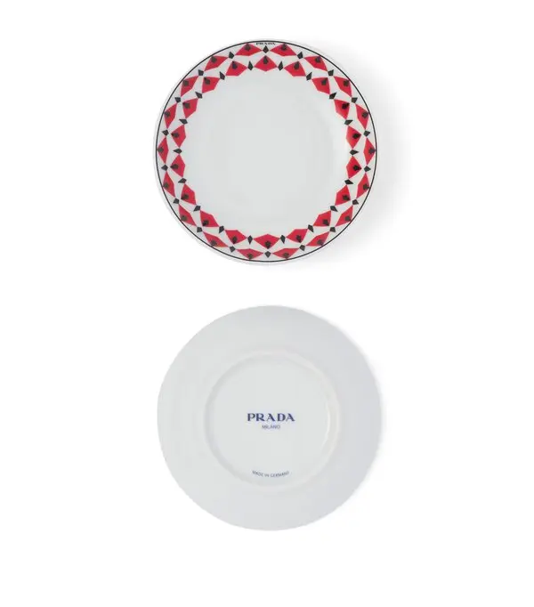 Prada Set Of 2 Porcelain Vienna Sauce Bowls