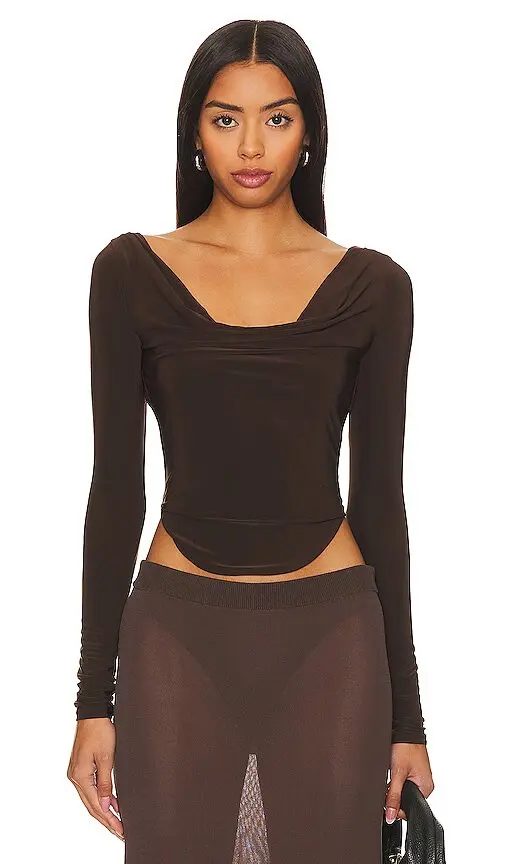 LOVERS AND FRIENDS Xander Top - Chocolate