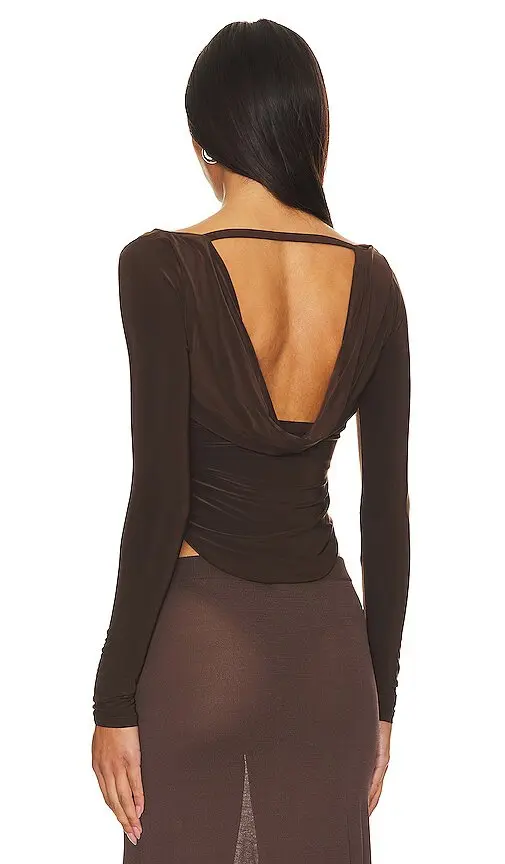 LOVERS AND FRIENDS Xander Top - Chocolate