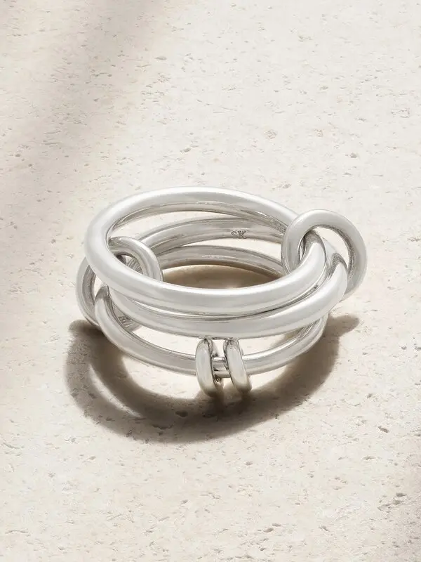 SPINELLI KILCOLLIN Sterling Linked Ring Set - Silver